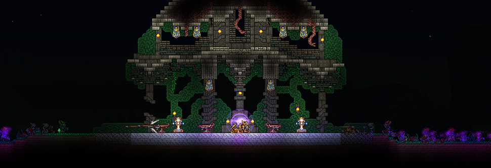 Terraria update 1.3.4 welcomes Dungeon Defenders 2 crossover | PC Gamer