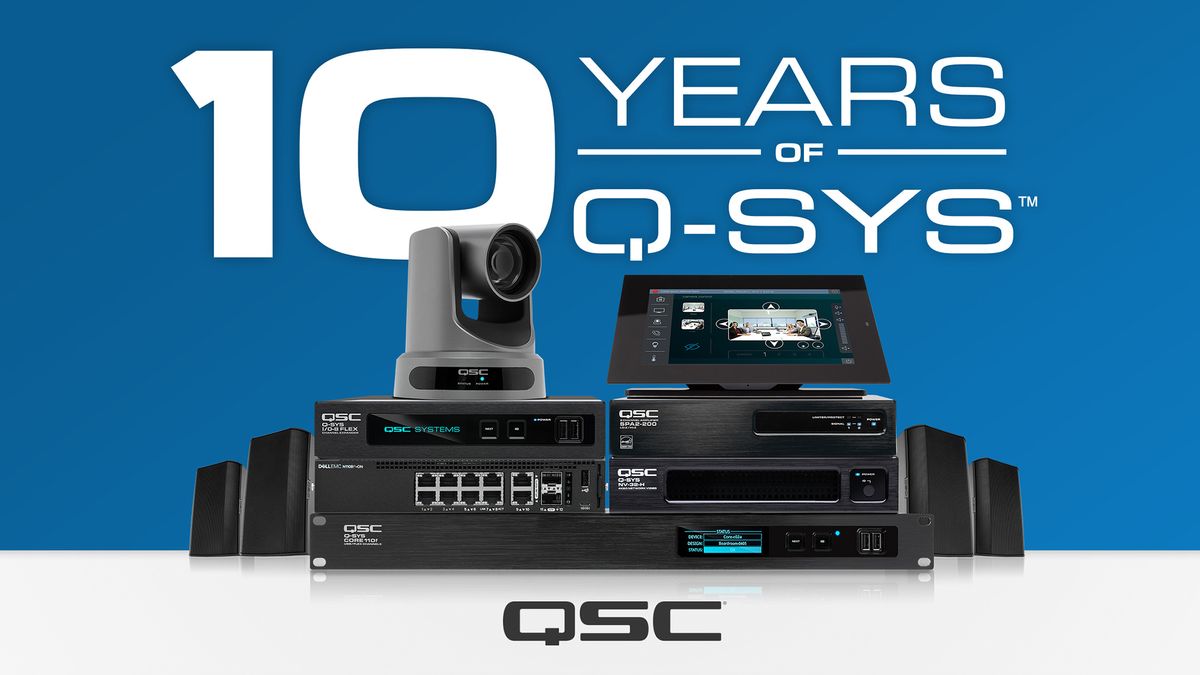 QSC Celebrates 10 Years of Q-SYS | AVNetwork