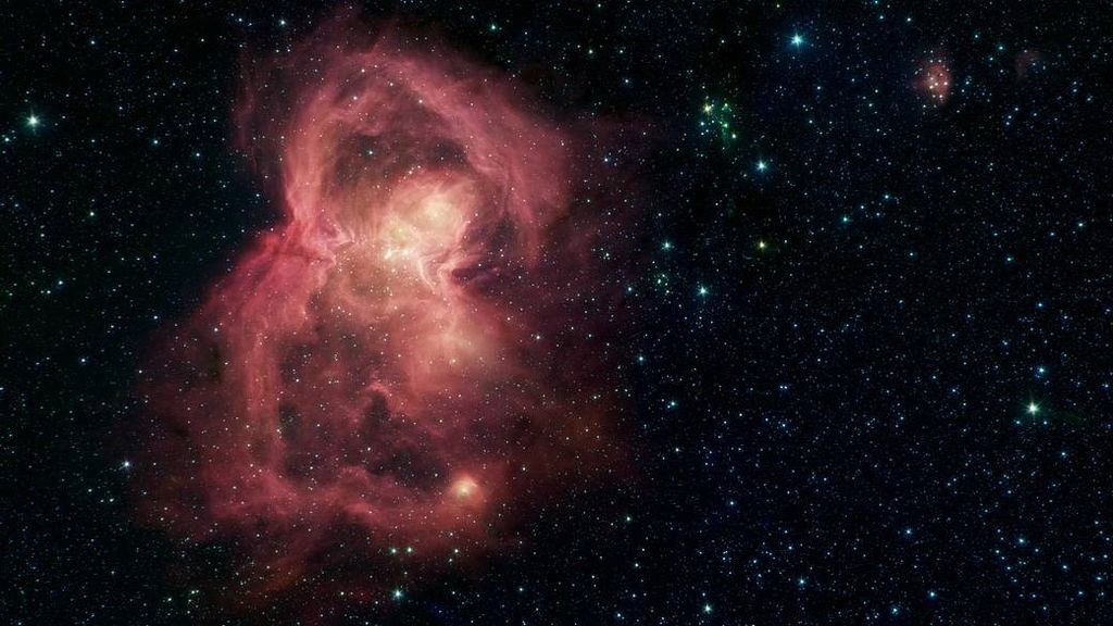 Butterfly Nebula glows red in spectacular image from NASA's Spitzer ...