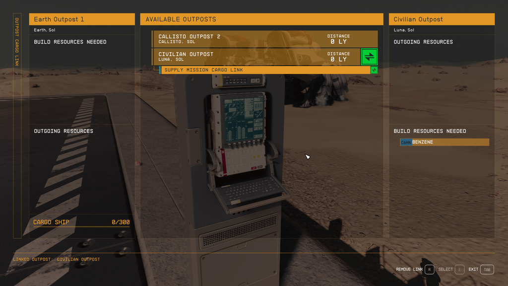 Starfield Cargo Link: How to move resources between outposts | PC Gamer