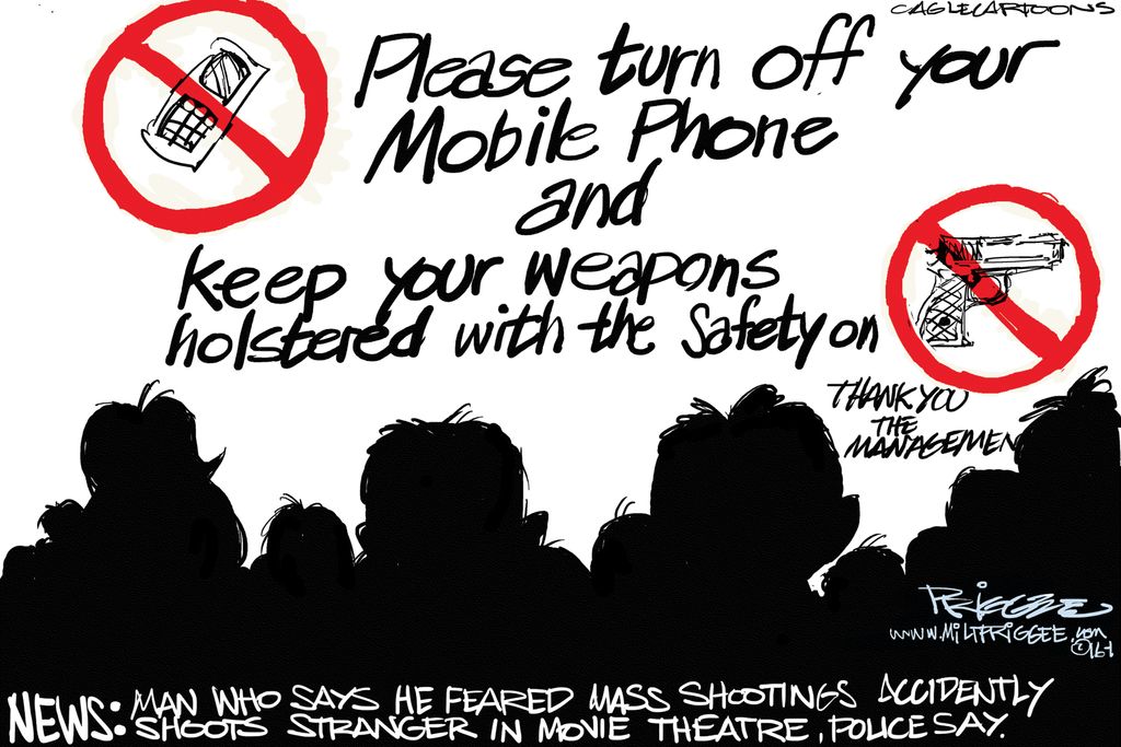 Editorial Cartoon U.S. Gun Control | The Week