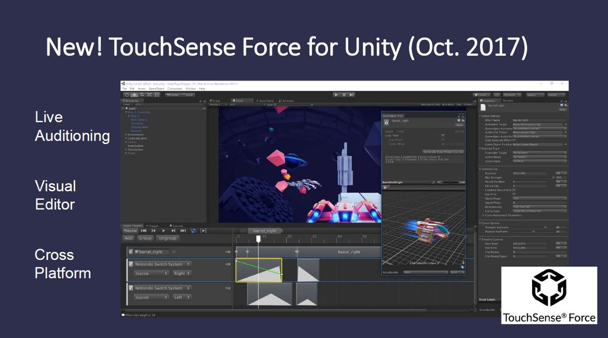 Immersion Brings TouchSense Force To Unity Engine With Haptic Lab | Tom ...