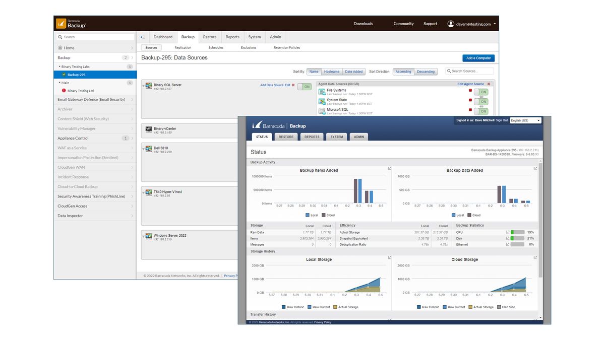 Barracuda Backup 295 review: Data protection in a box | ITPro