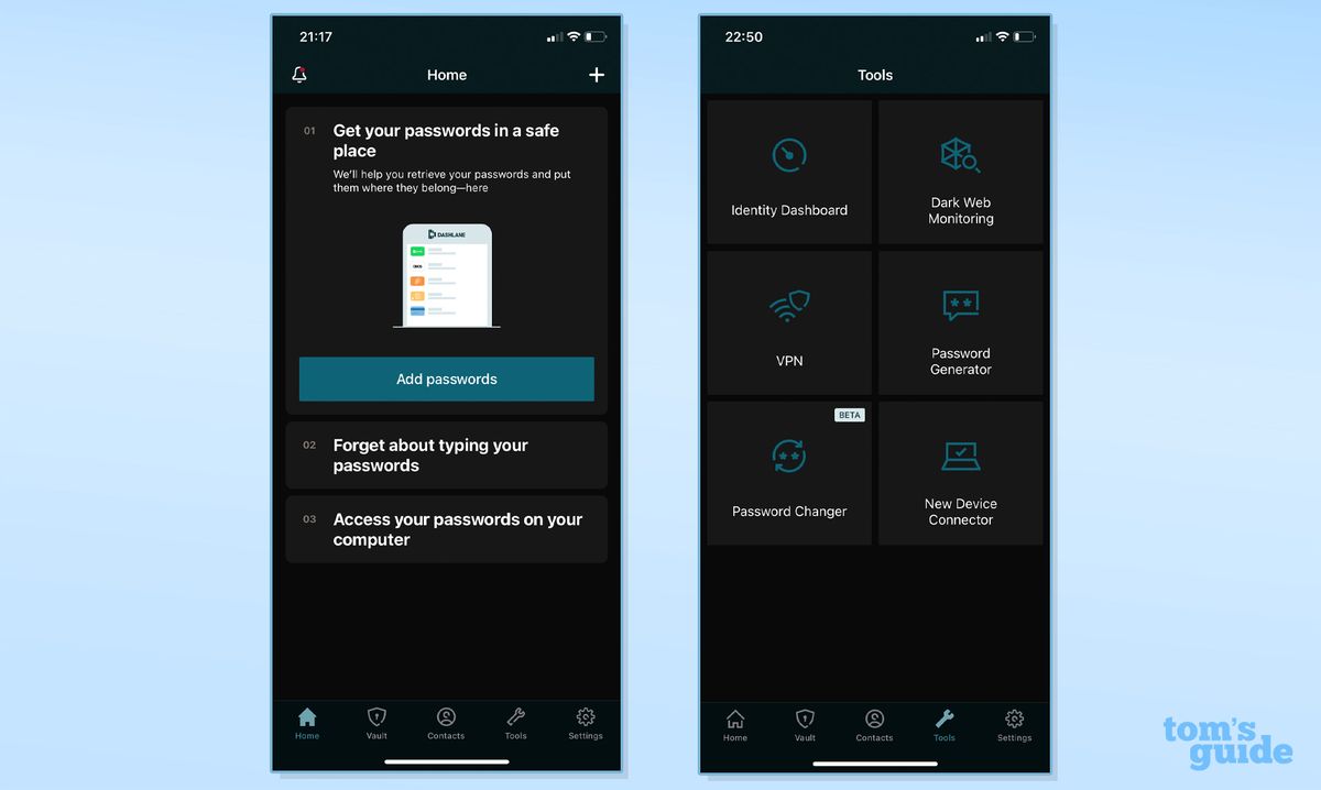 Dashlane password manager review | Tom's Guide