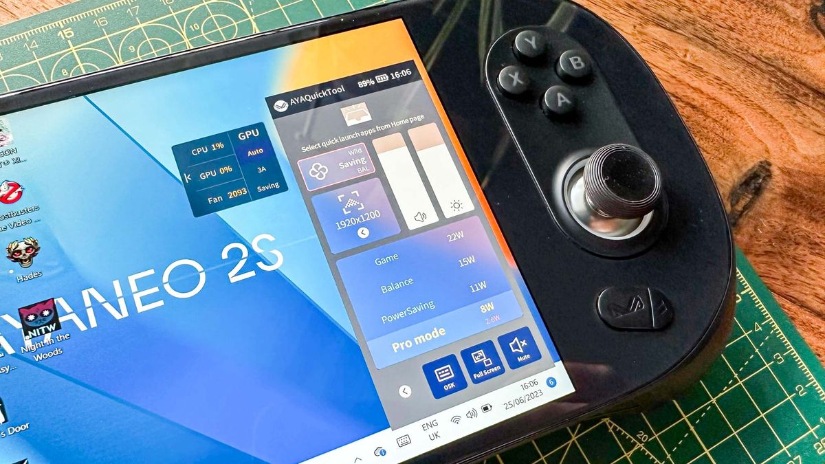 AyaNeo 2S review: A Steam Deck rival with power to spare | Tom's Guide