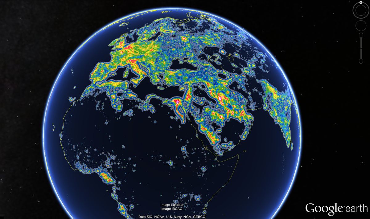 Light Pollution Ruins Night-Sky Views for One-Third of Humanity | Space