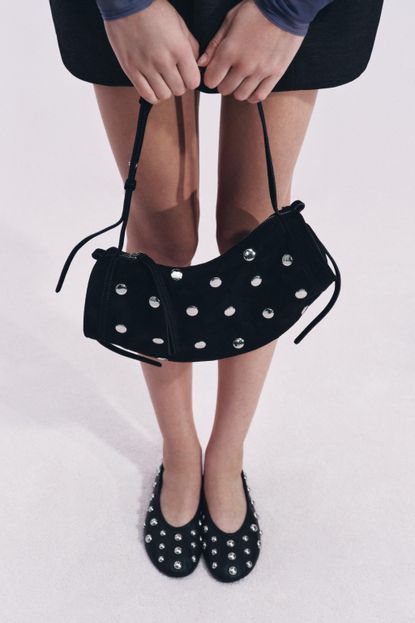 Forget Studded Flats, This Season Is All About Studded Handbags | Marie ...