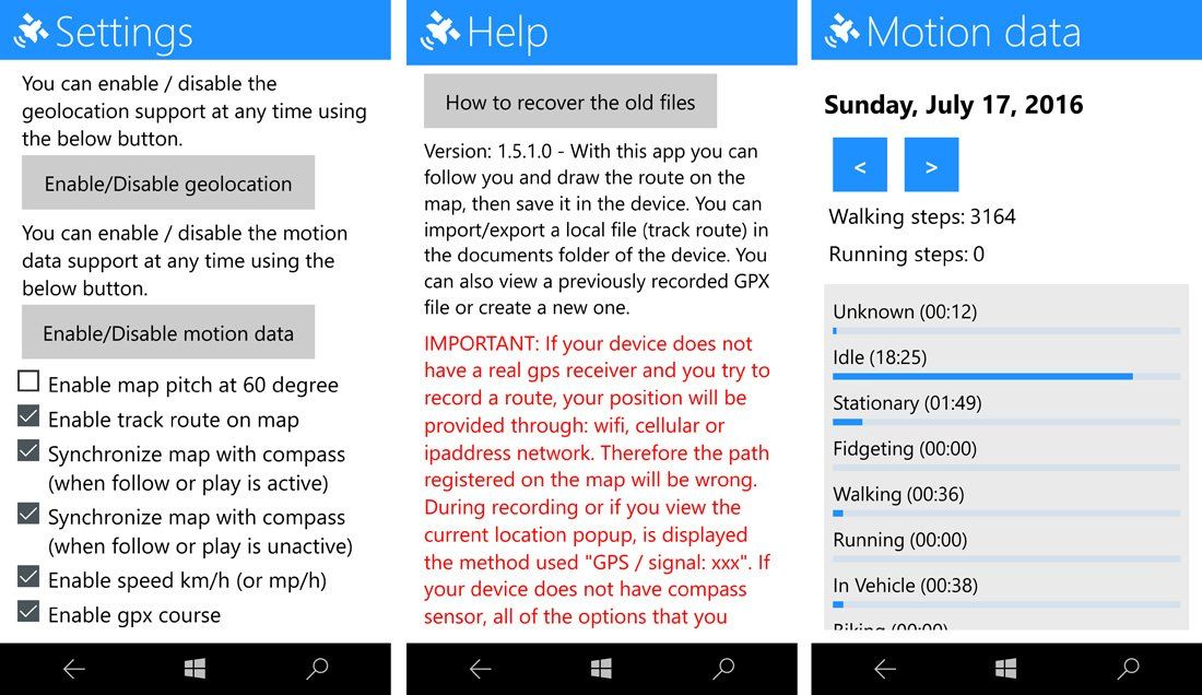 Log your journeys with GPX Viewer and Recorder for Windows 10 | Windows ...
