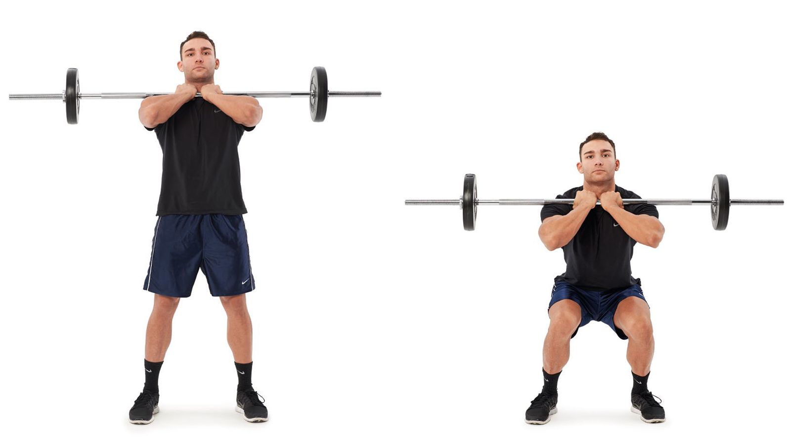 How to do a barbell squat: expert tips and variations to try at home ...