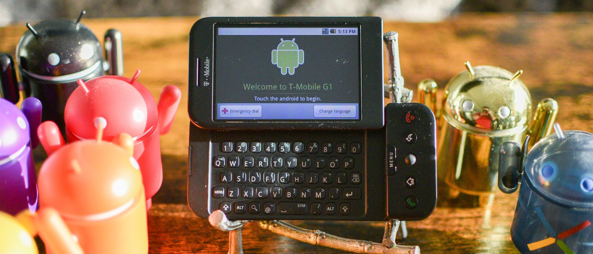 The first Android is 15 years old, and it is the opposite of everything ...