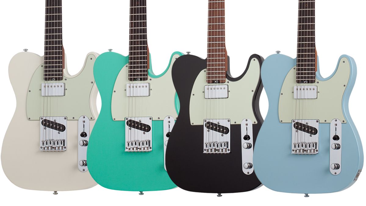 Schecter and Nick Johnston unveil Atomic-finished Diamond Series T-Type ...