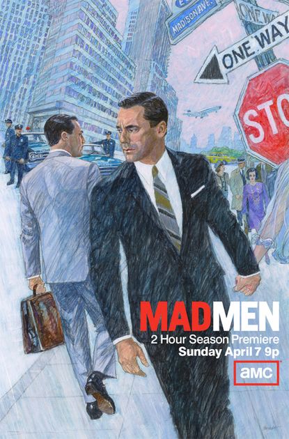 The evolution of Mad Men as seen through the show's promotional posters ...