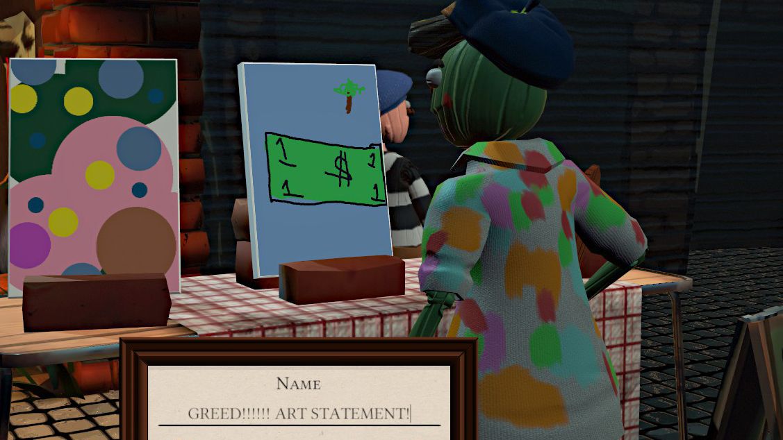 You can paint anything in this art game, so I painted 100 pictures of ...