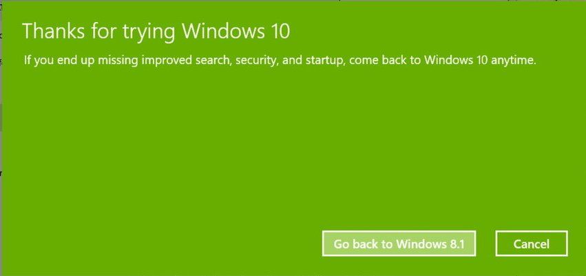 How to uninstall Windows 10 and go back to Windows 7 or 8.1 | Windows ...