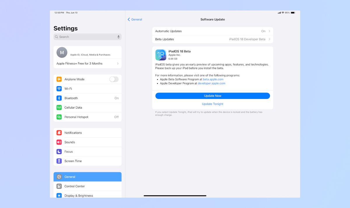 How to download the iPadOS 18 public beta | Tom's Guide