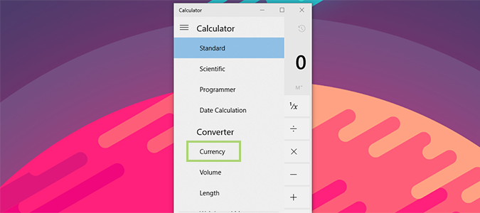 How to Use Windows 10’s Built-In Currency Converter | Laptop Mag