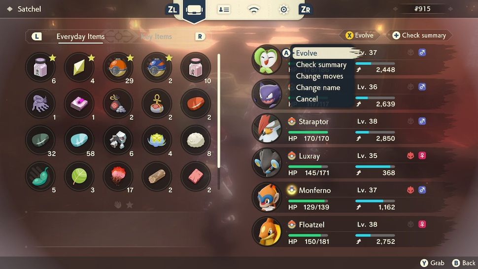 How to evolve all Pokémon in Legends: Arceus — Stones, items ...