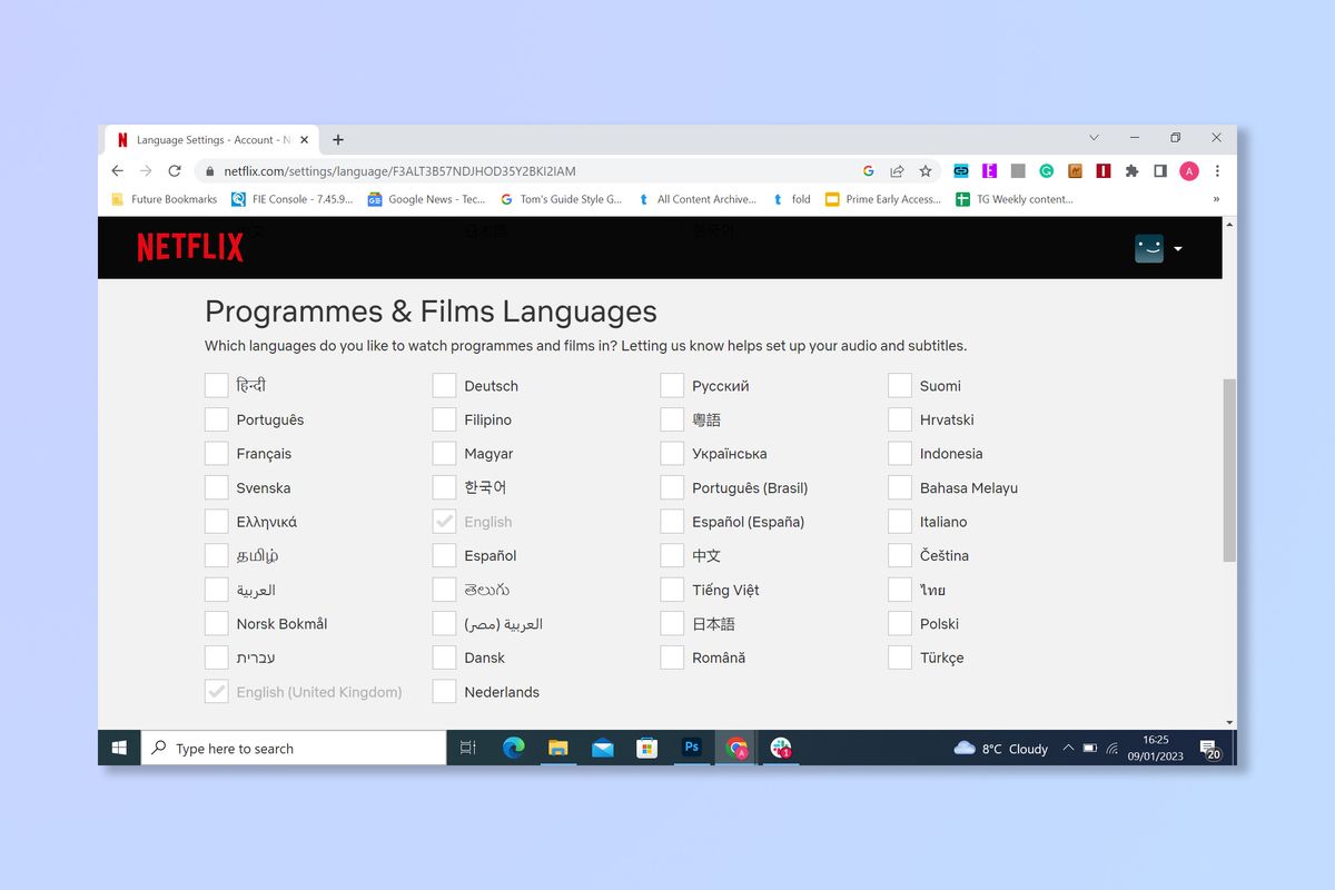How to change language on Netflix | Tom's Guide