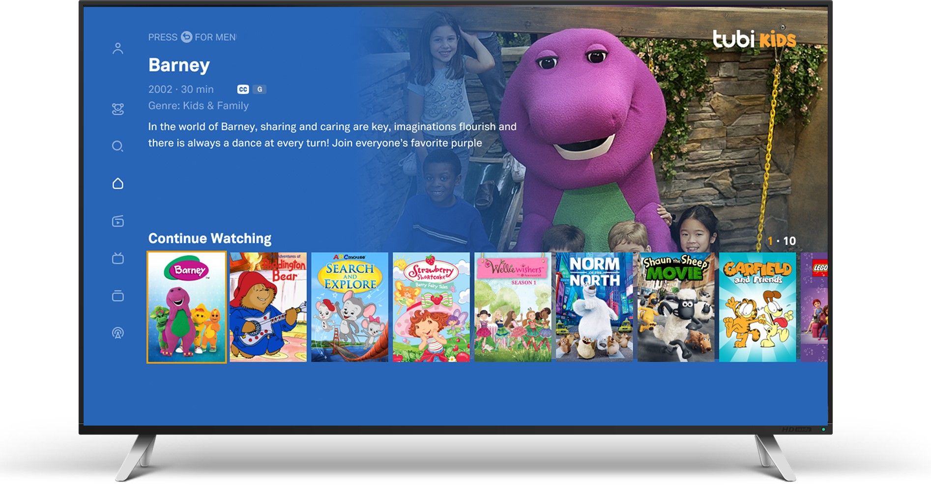 Tubi Adds ‘Barney & Friends’ to Kids Programming Lineup | Next TV ...