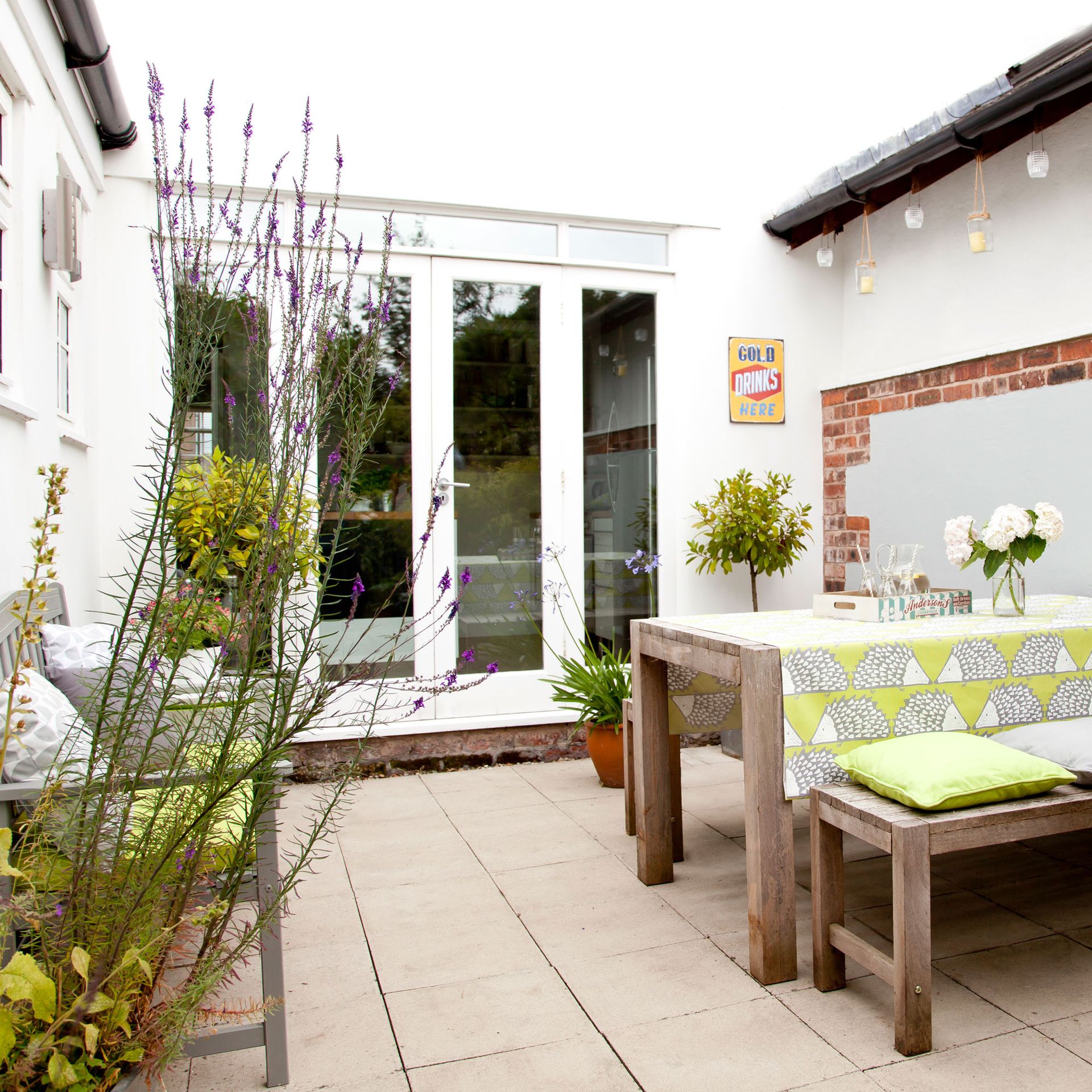 15 small patio ideas for a mighty statement in a mini space | Ideal Home