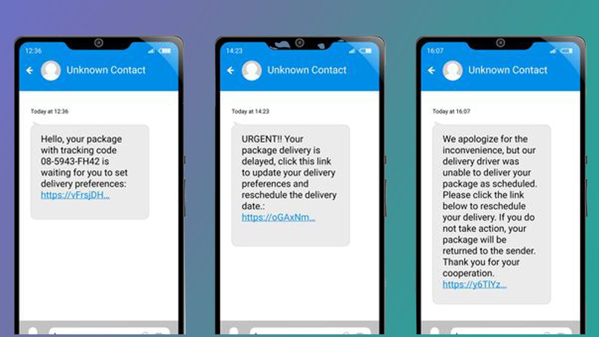 Fake parcel delivery texts are the fastest-growing phishing scam this ...