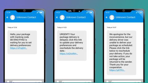 Fake parcel delivery texts are the fastest-growing phishing scam this ...