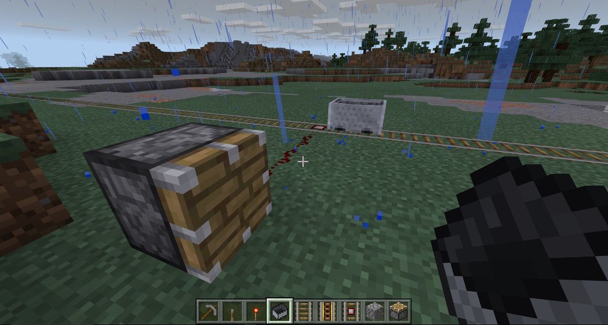 Beginner's guide to rails and minecarts in Minecraft: Windows 10 and ...