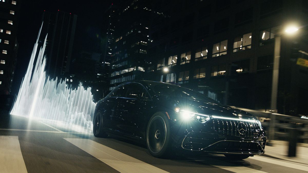 I tried Will.i.am’s MBUX Sound Drive in a Mercedes EQS – and it's the ...