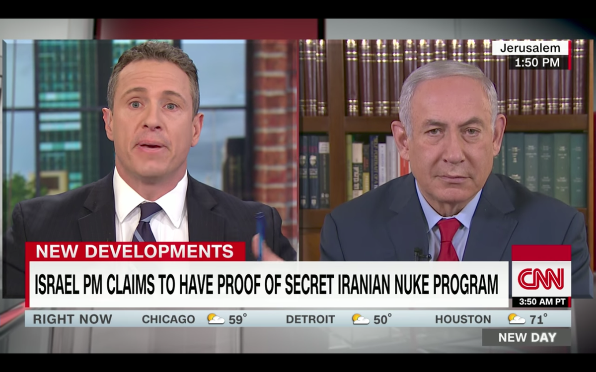 CNN's Chris Cuomo combatively pushes Israel's Netanyahu on his lack of ...