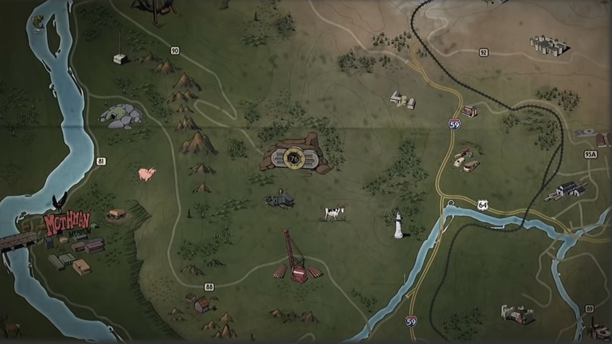 Fallout 76 locations | PC Gamer