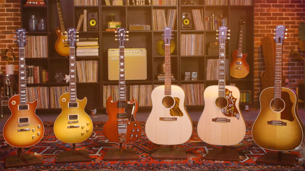 Gibson Revives Its Faded Finish For Six Fresh Original Collection Electric And Acoustic Models