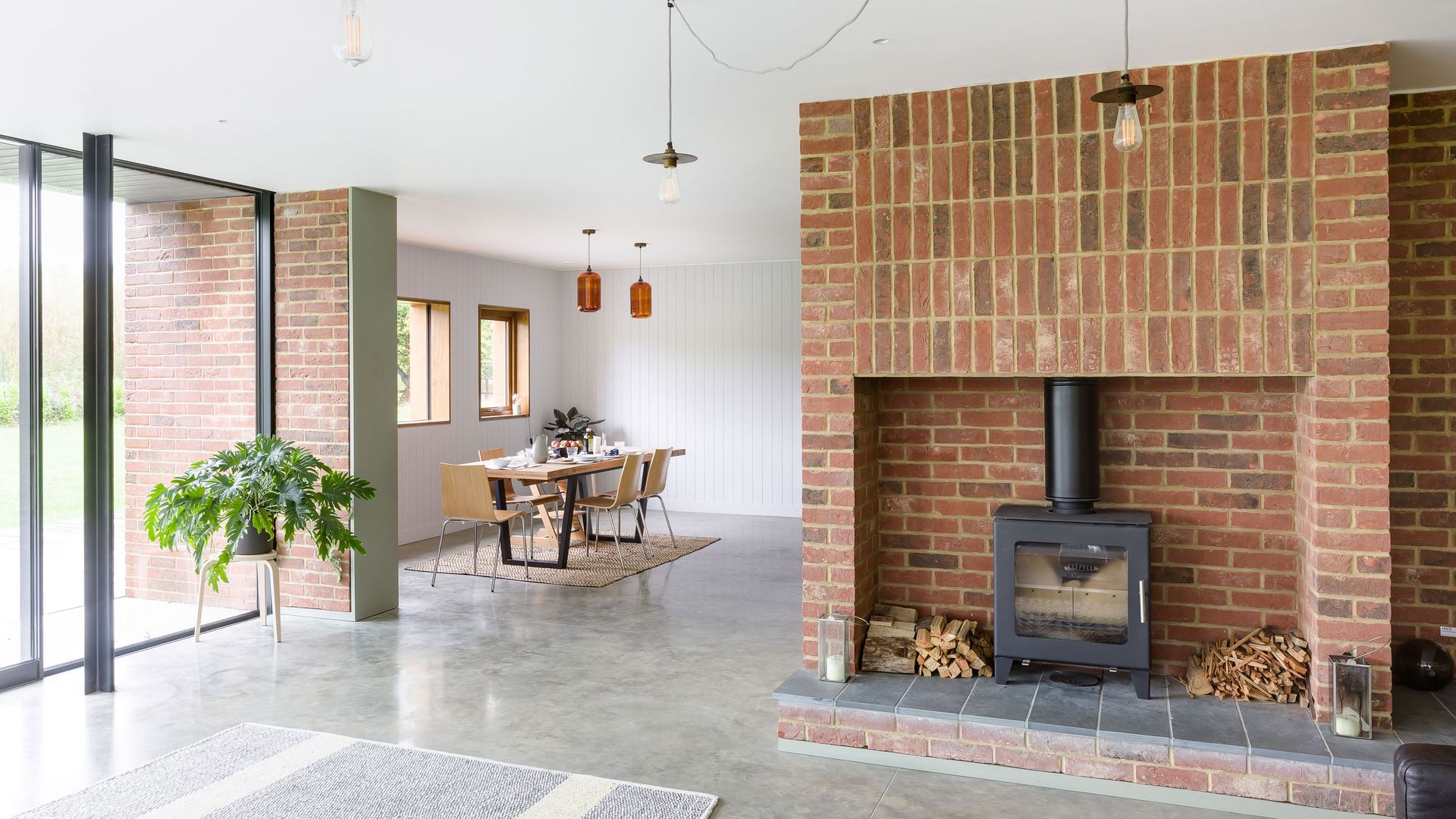 13 Brick Fireplace Ideas for a Rustic Focal Point | Homebuilding