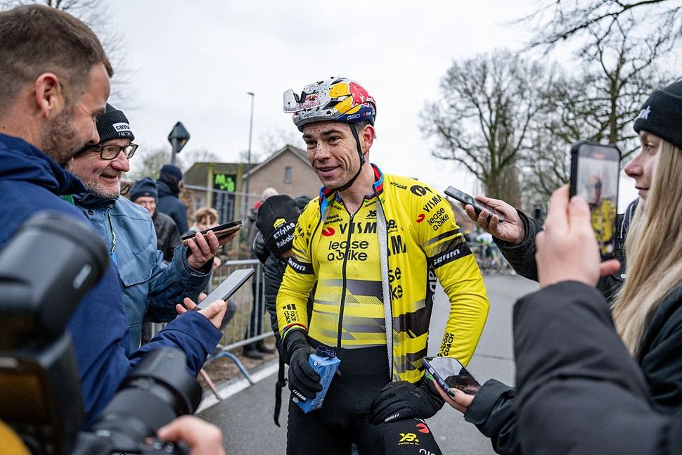 'Monday's Victory' - Wout van Aert back training on the bike only 10 days after surgery for ...