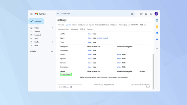 How to create folders in Gmail | Tom's Guide
