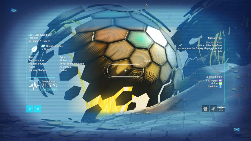 Exploring one of No Man's Sky's new synthetic planets | PC Gamer