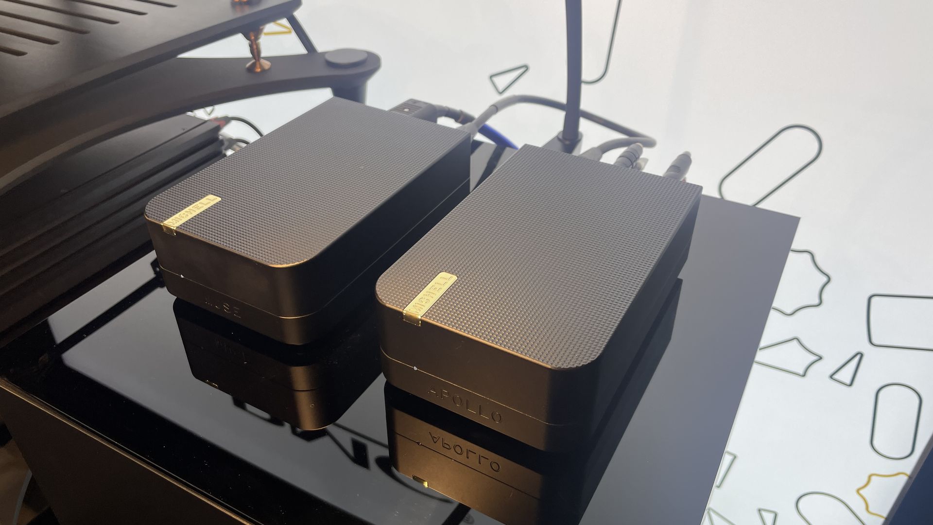 Michell's high-end Apollo phono stage and Muse power supply are designed to preserve "the ...