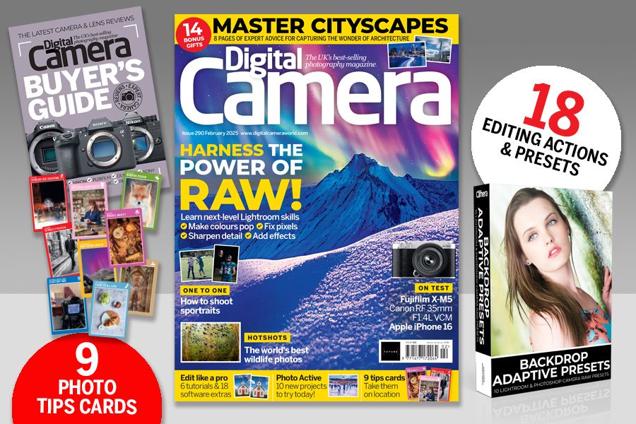 Get 14 bonus gifts with the February 2025 issue of Digital Camera ...