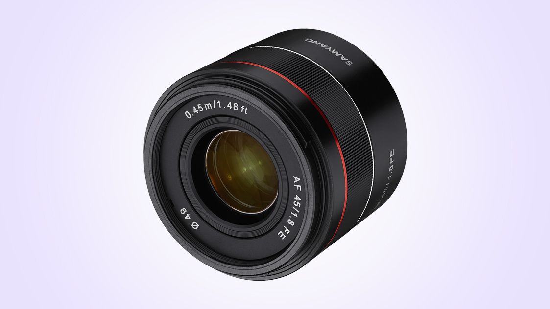 Samyang AF 45mm F1.8 FE / Rokinon AF 45mm F1.8 FE launched | TechRadar