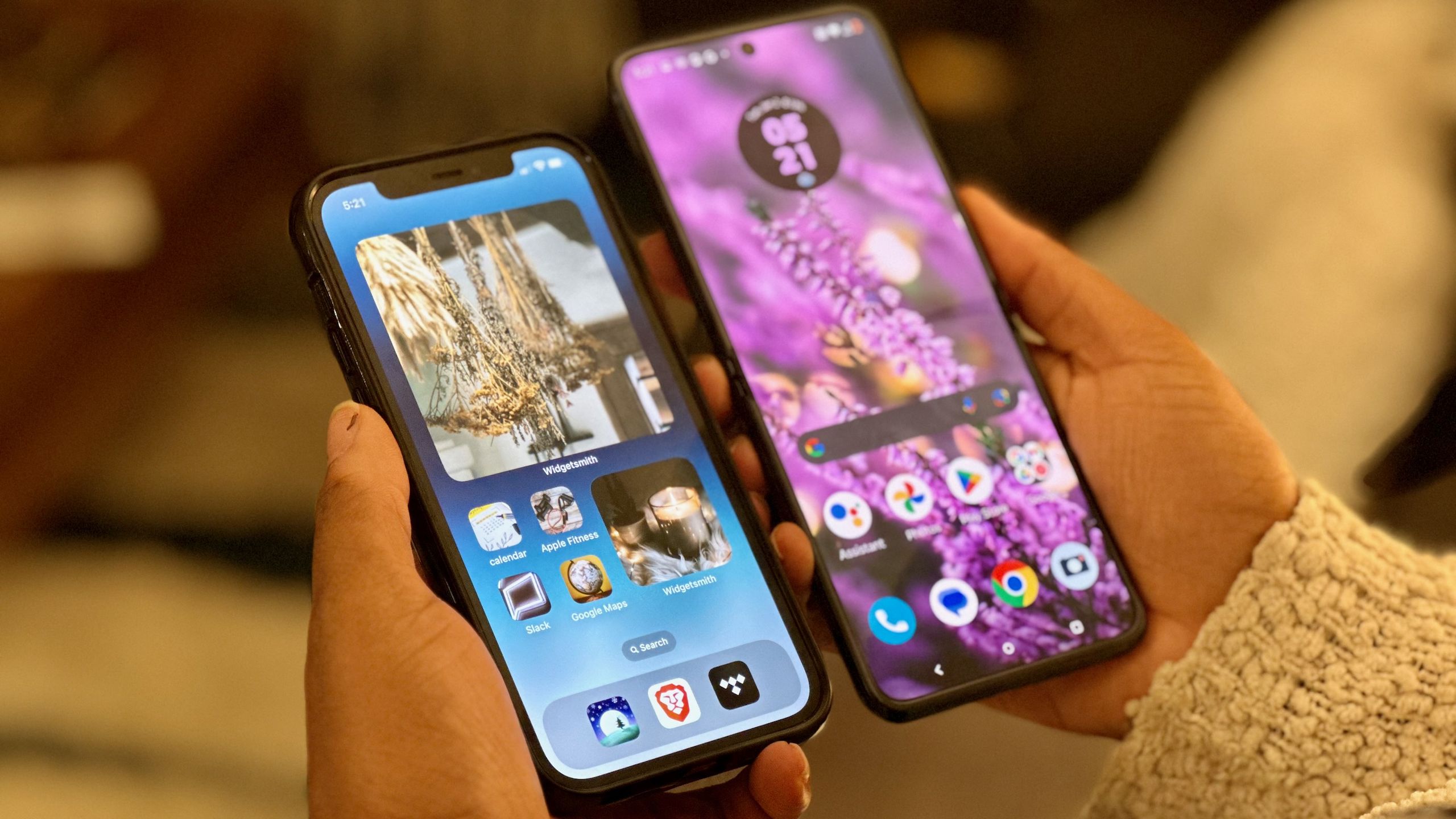 Only one Android phone could tempt my partner to switch from an iPhone ...