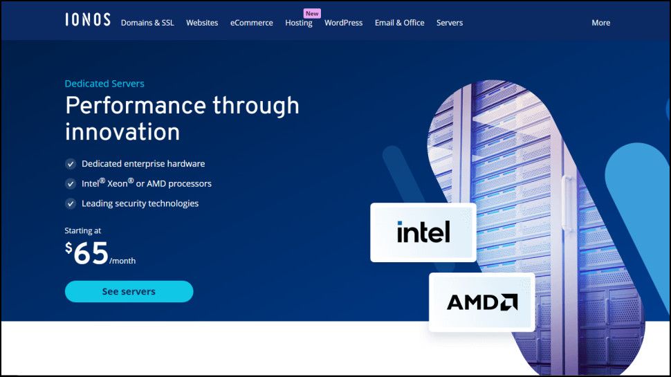 IONOS web hosting review | TechRadar