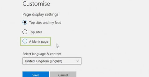 How to Disable MS Edge Start Page Articles | Laptop Mag