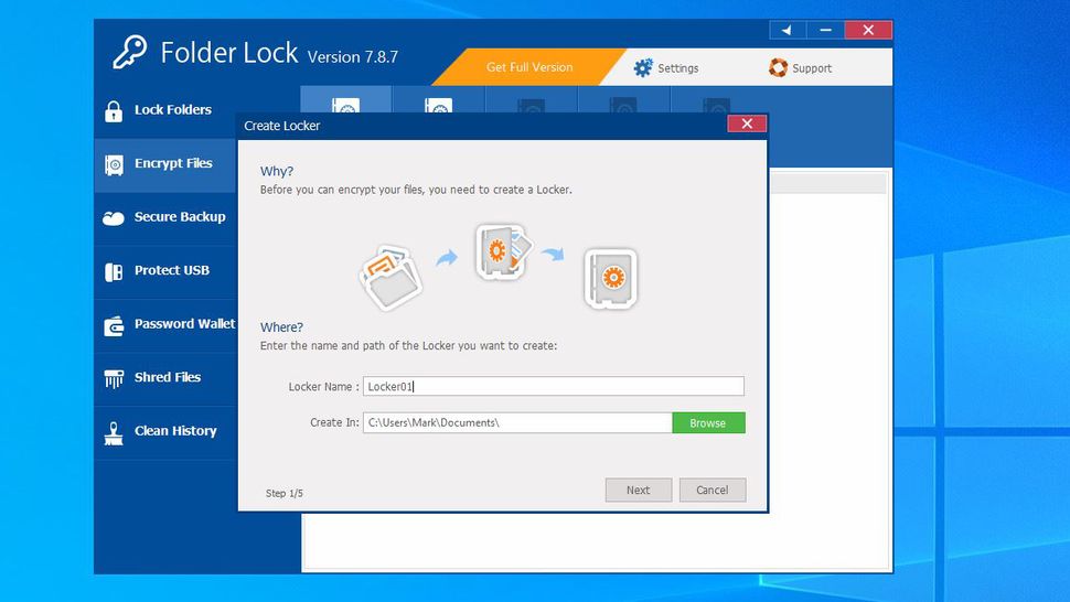 Folder Lock version 7 review | TechRadar