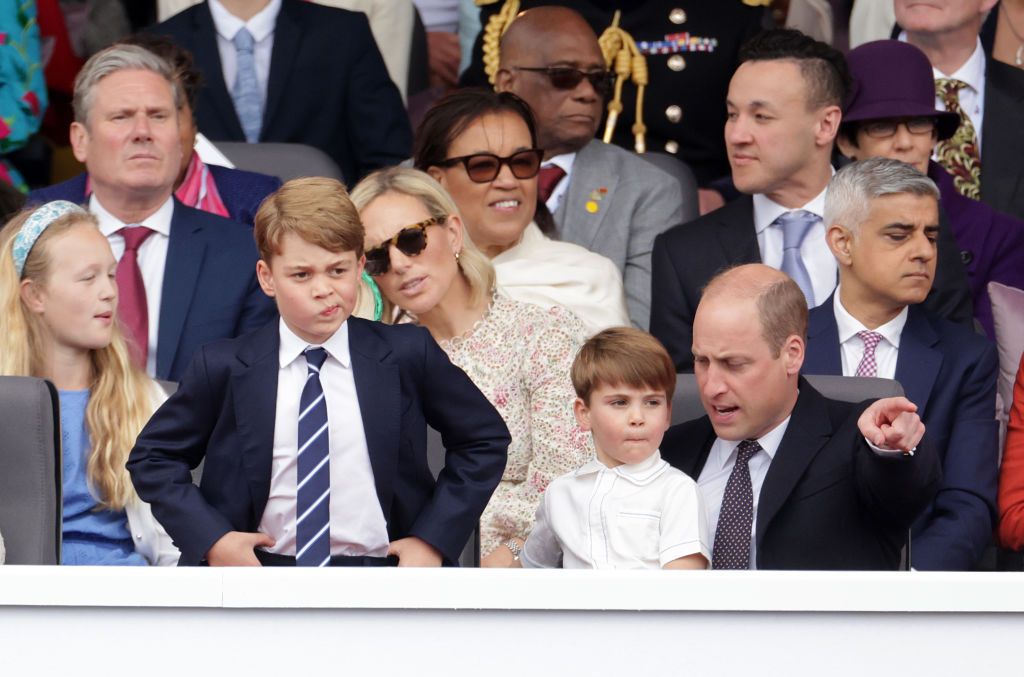 Prince Louis Pulling Funny Faces at the Jubilee in Pictures | Marie Claire