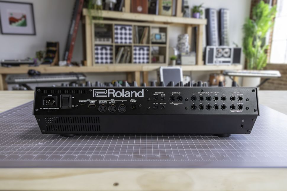 “The first Roland drum machine in over 40 years with true analogue ...