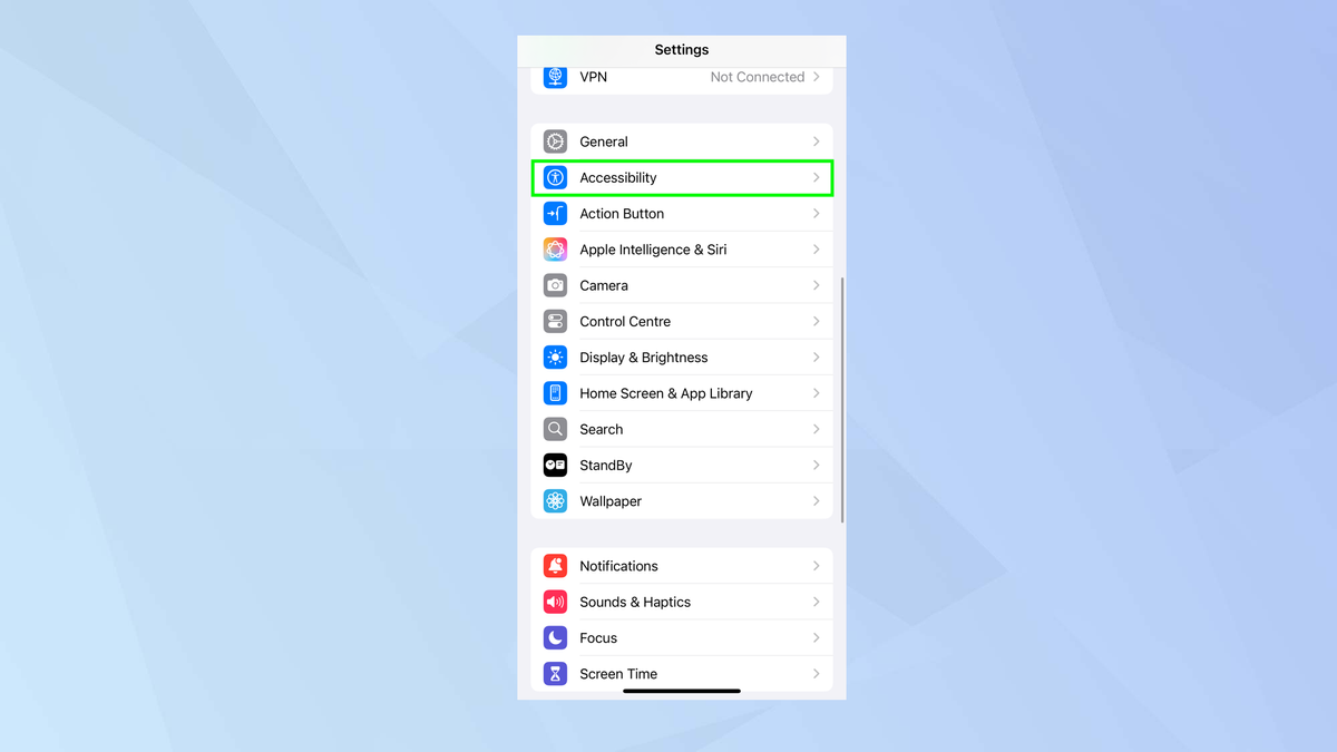 How to use iPhone background sounds in iOS 18 | Tom's Guide