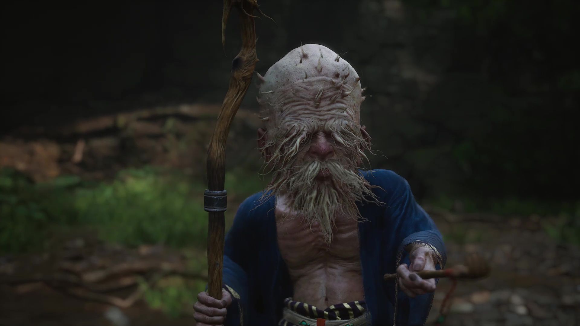 Black Myth: Wukong's first optional boss Wandering Wight is taking ...