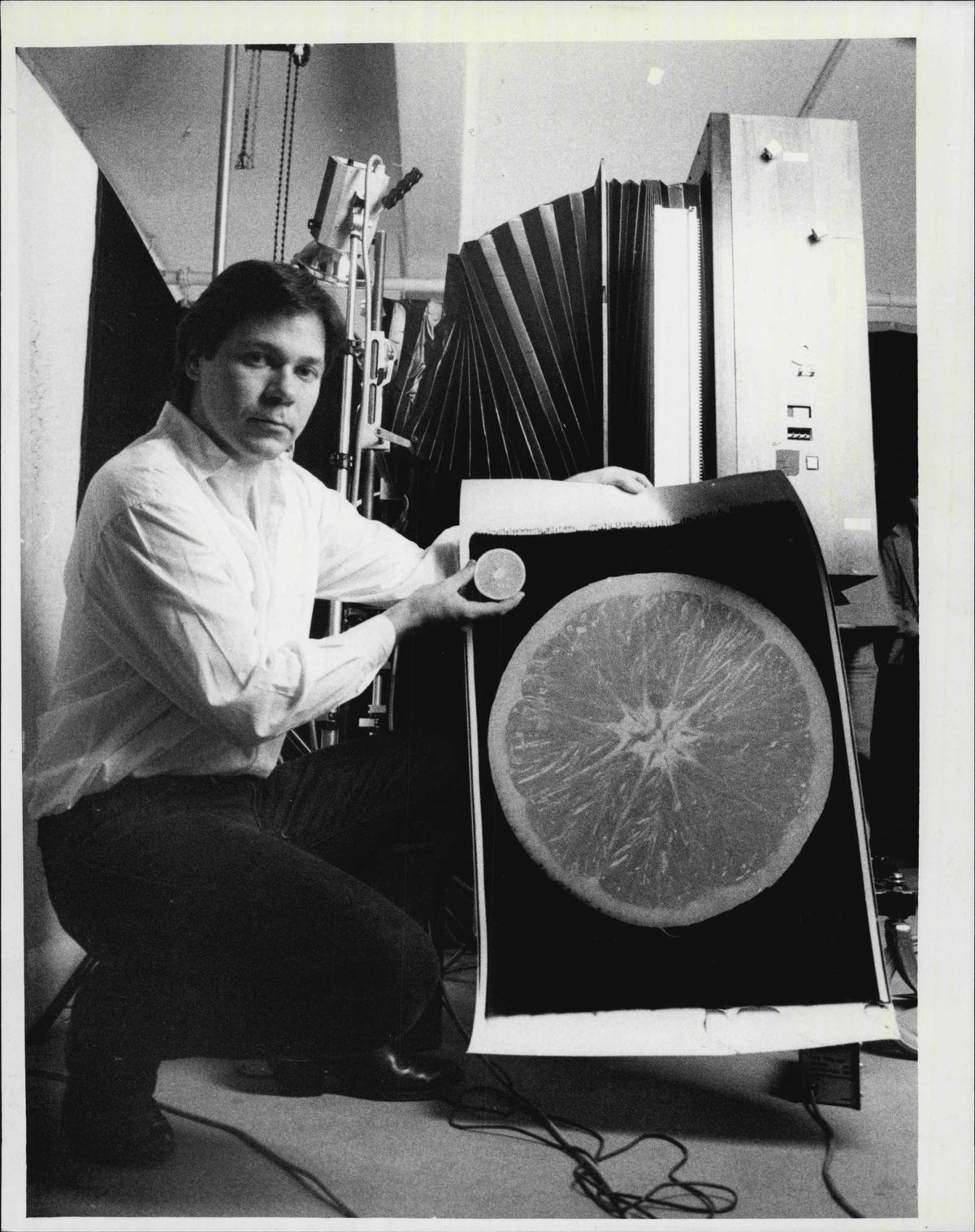 This fridge-sized Polaroid camera – used by Andy Warhol, Ansel Adams ...