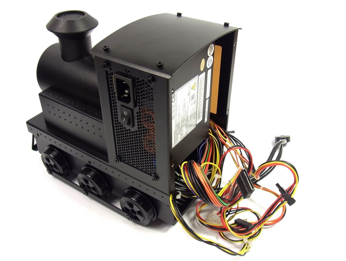 Power Supply And Wiring - Take The Train: Lian Li PC-CK101, Built ...