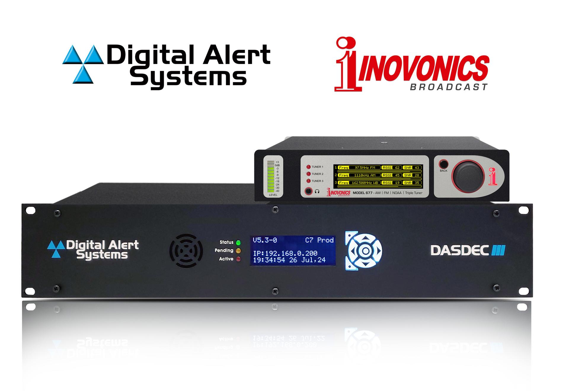 Digital Alert Systems, Inovonics Partner on External EAS Monitoring Gear | TV Tech