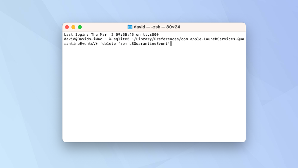 18 Macos Terminal Commands To Turn You Into A Mac Power User Toms Guide